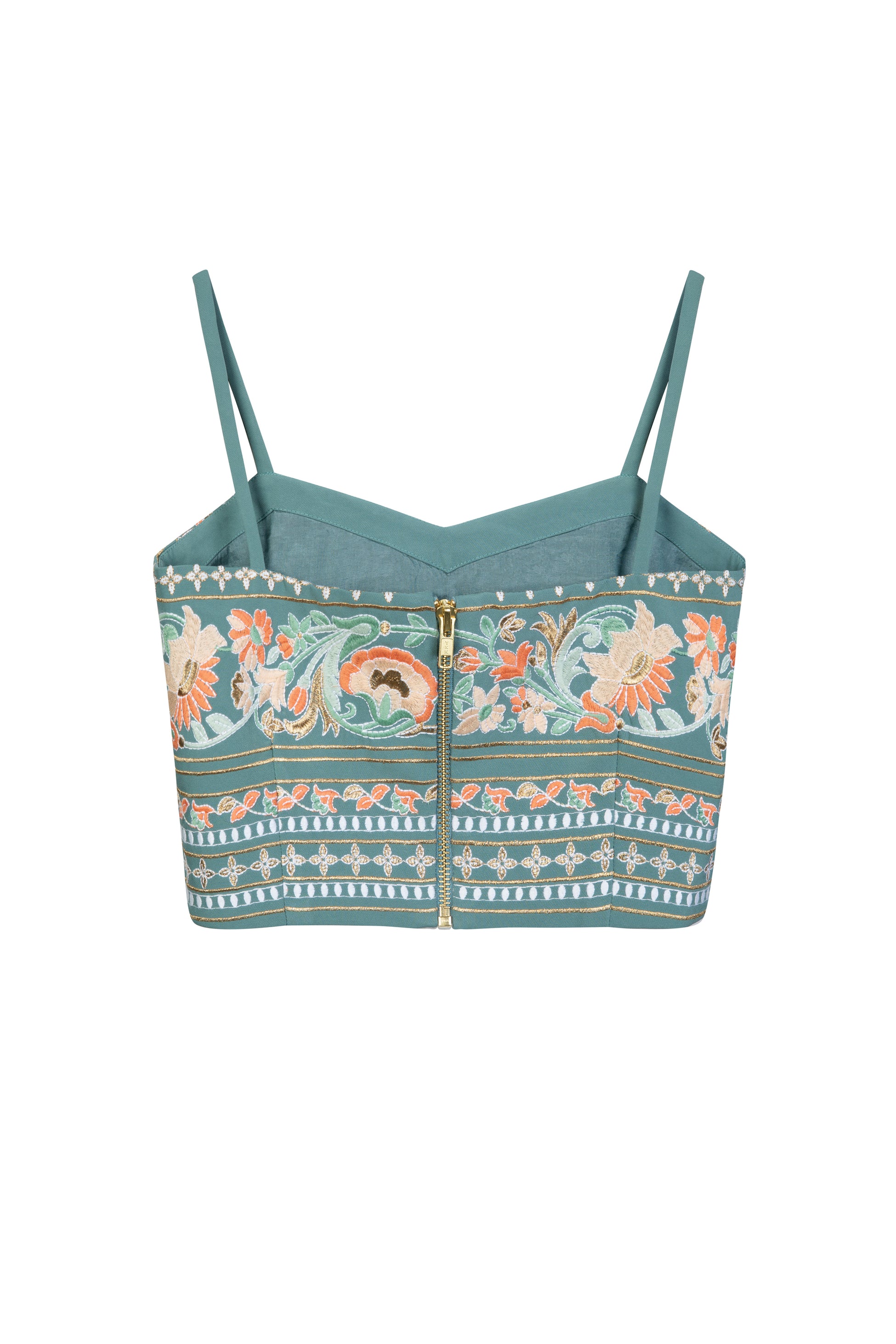 Amara Embroidered Bralette – Aarabhi London