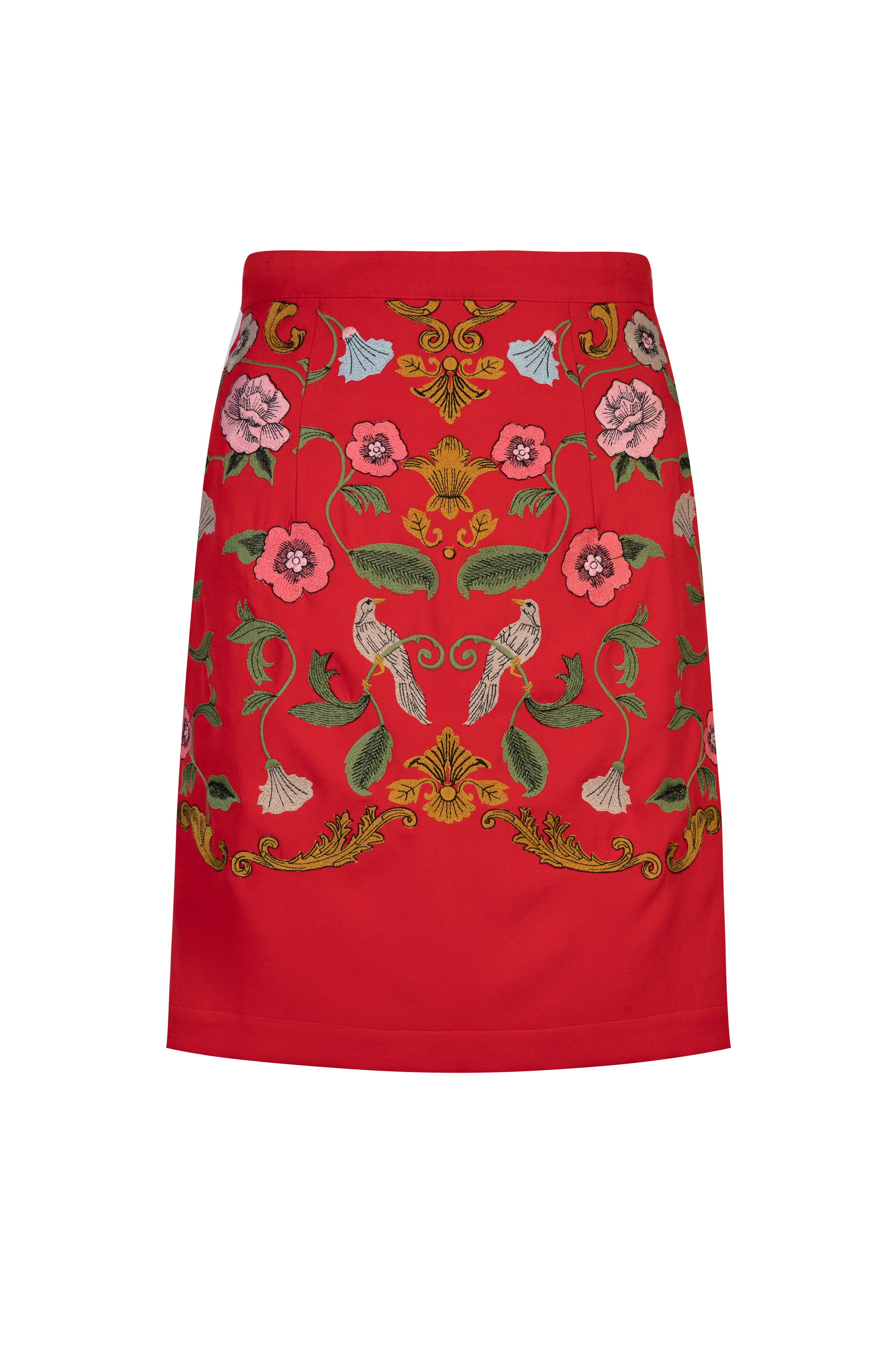 Madeline Embroidered A-Line Skirt – Aarabhi London